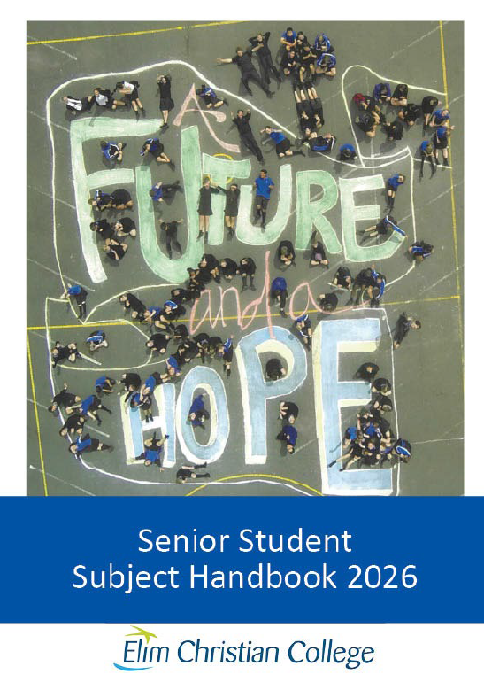 Senior Years (11-13) - Elim Christian College